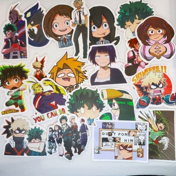 funimation | Other | My Hero Academia Stickers 2 Pack Vinyl | Poshmark